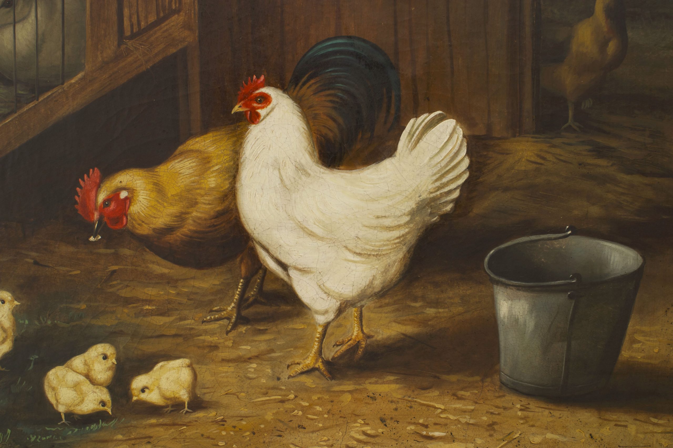 Oil Paintings Of Farm Animals